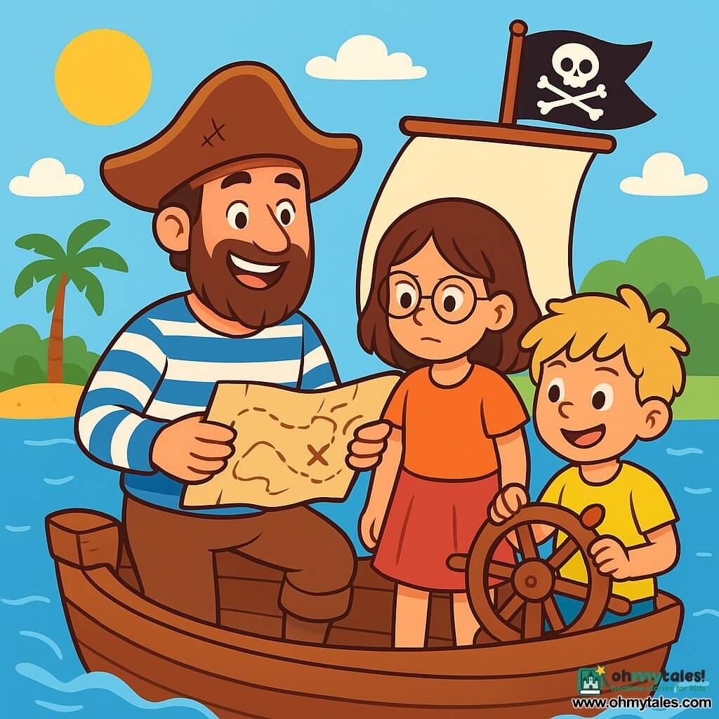 Captain Ben and the kindness treasure | Pirate story | 3-4 years old ...