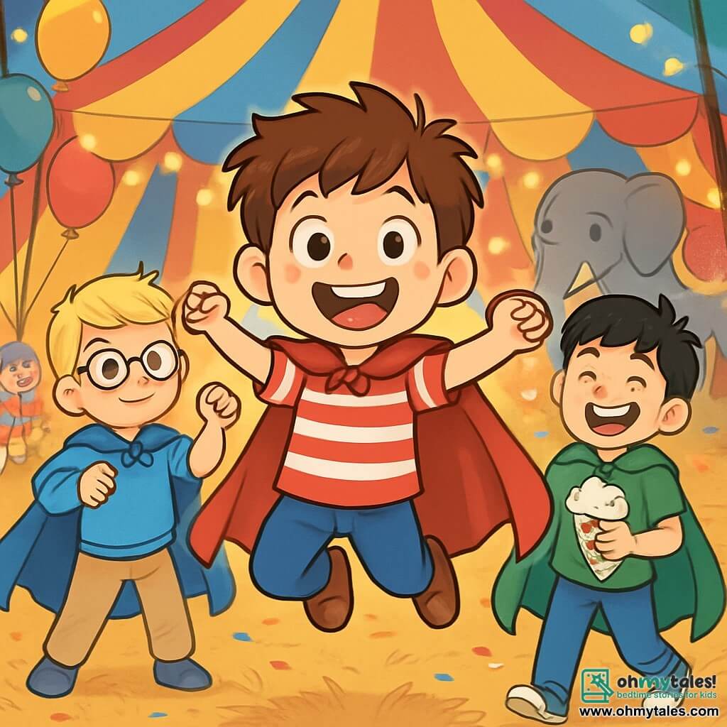 The marvelous, messy circus adventure | Circus story | 9-10 years old ...