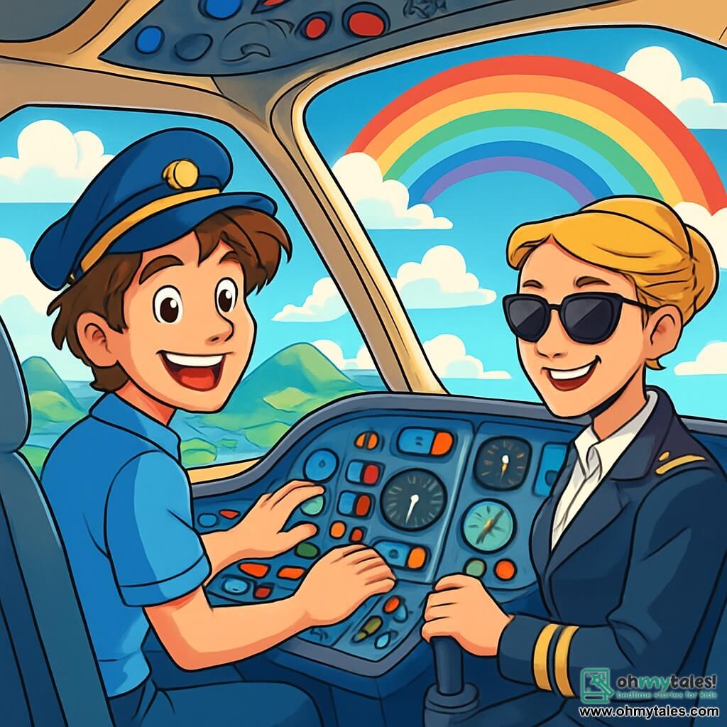 Leo's Skyward Adventure | Pilot's story | 9-10 years old | Story about ...