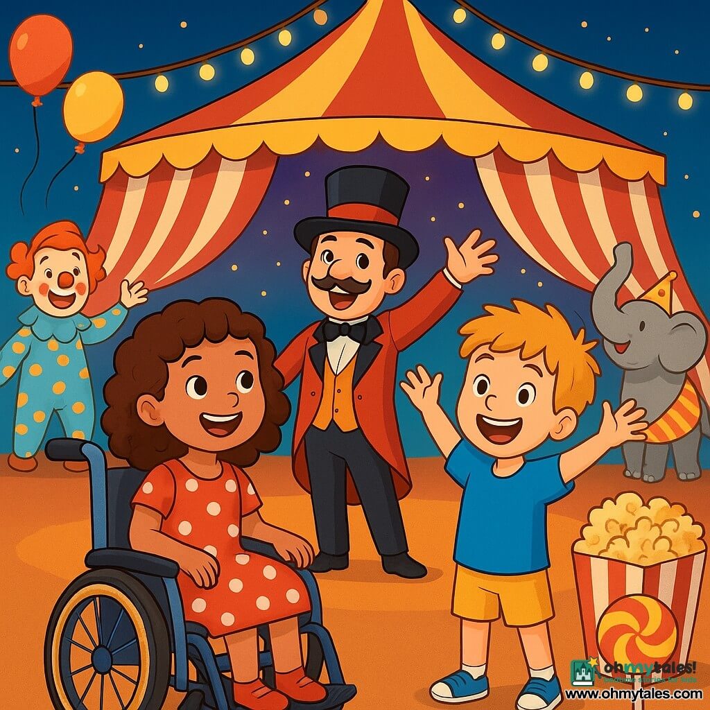 💬 The Great Giggle Circus Adventure | Circus story | 7-8 years old ...
