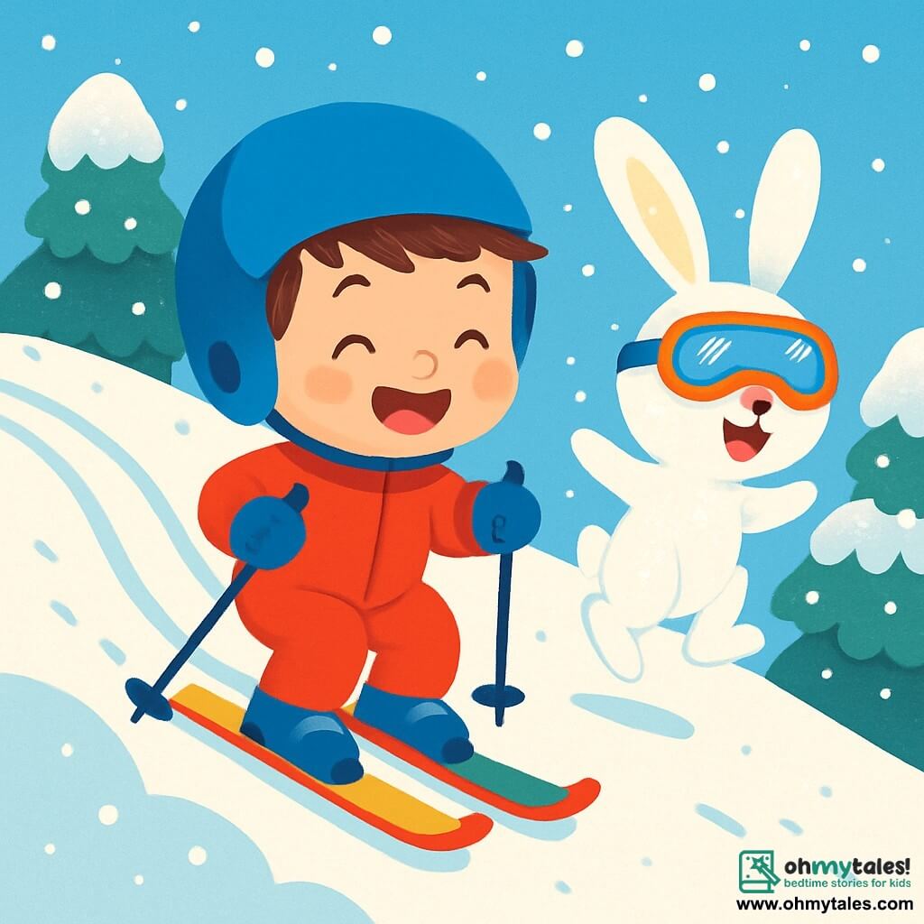 Tim and the Magical Ski Adventure | Story about sport | 1-2 years ...
