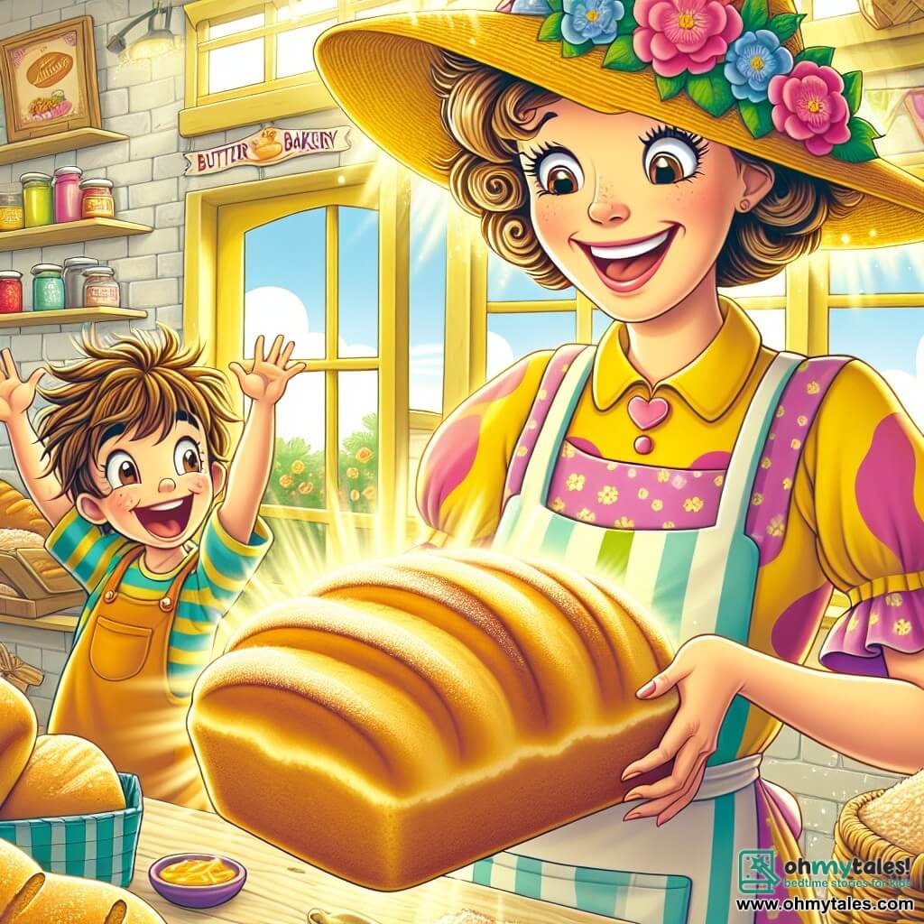 The Magic Loaf of Love | Baker's story | 5-6 years old | Story about a ...
