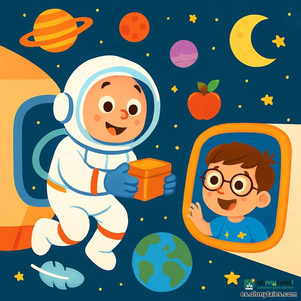 El señor Mateo y la luna amiga | Cuento de Astronauta | 1/2 años ...