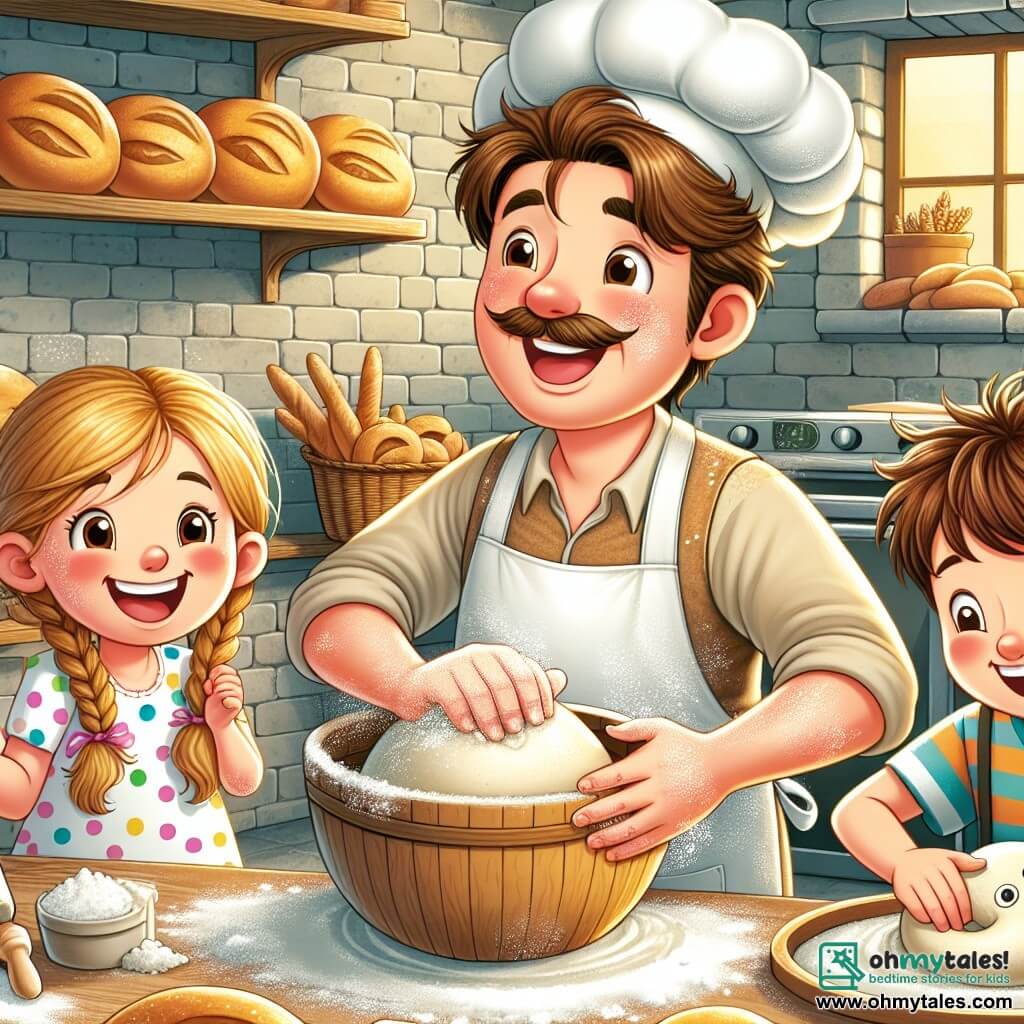 Buns of Joy! | Baker's story | 3-4 years old | Story about a profession