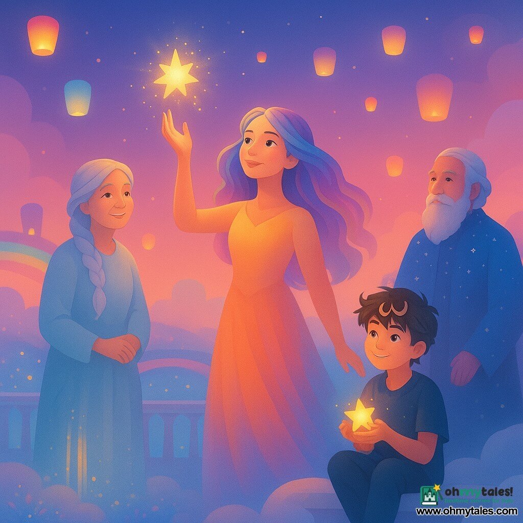 Lysandra and the Lanterns of Peace | Fairy tale | 9-10 years old | Tale