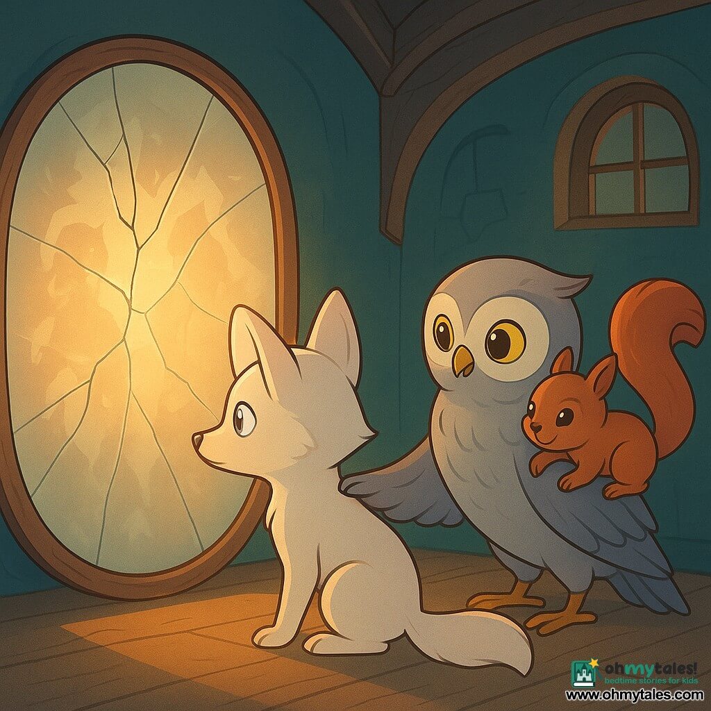 🎧 The Watch-Fox of the Whispering Forest | Scary story | 7-8 years old ...