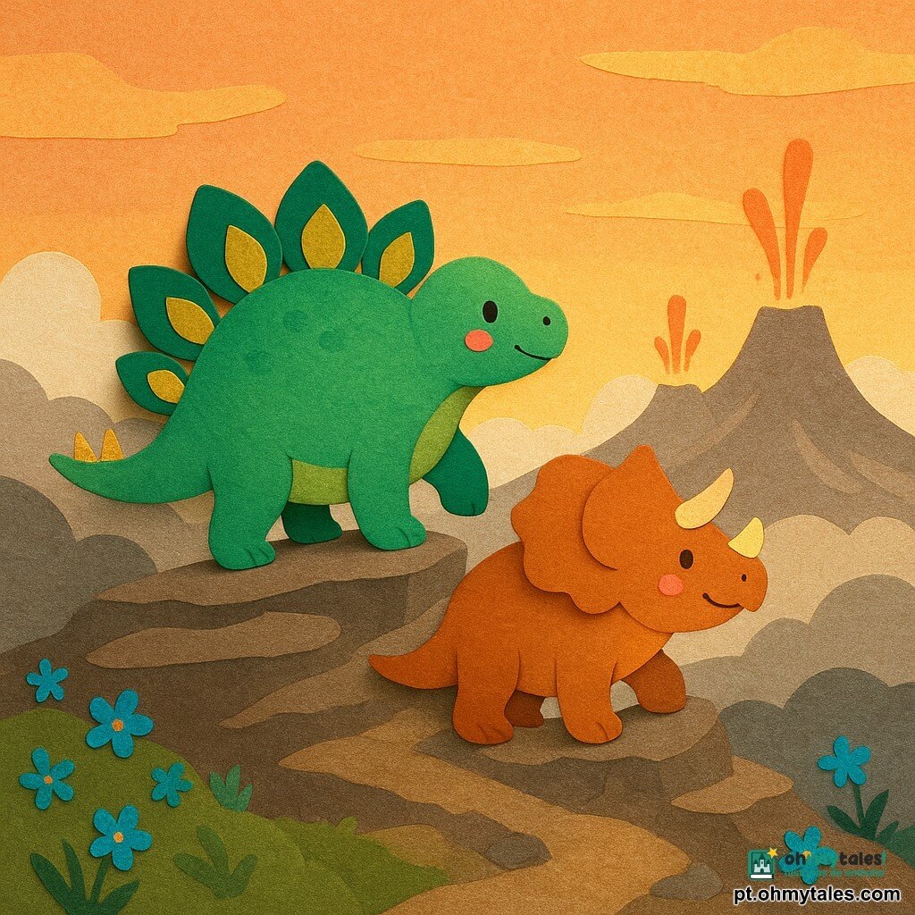 Téo e Tuca no topo do mundo | História de dinossauro | 5 a 6 anos ...