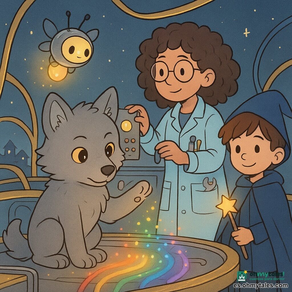 El lobito que escuchaba el silencio del anillo magnético | Ciencia ...