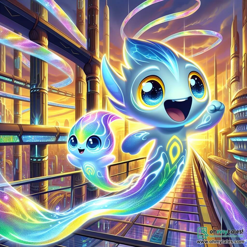 Zyx and the Lumina Adventure | Science fiction story | 11-12 years old ...