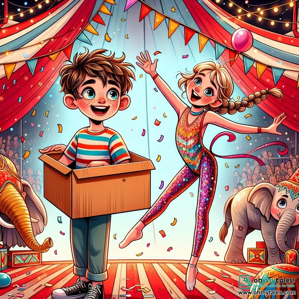 💬 Max's Marvelous Circus Mishaps | Circus story | 11-12 years old ...