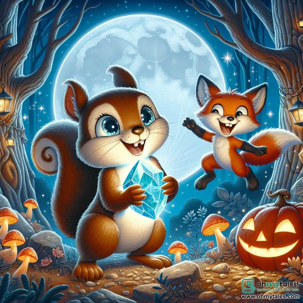 The Moonstone Adventure | Halloween story | 9-10 years old | Storie of ...