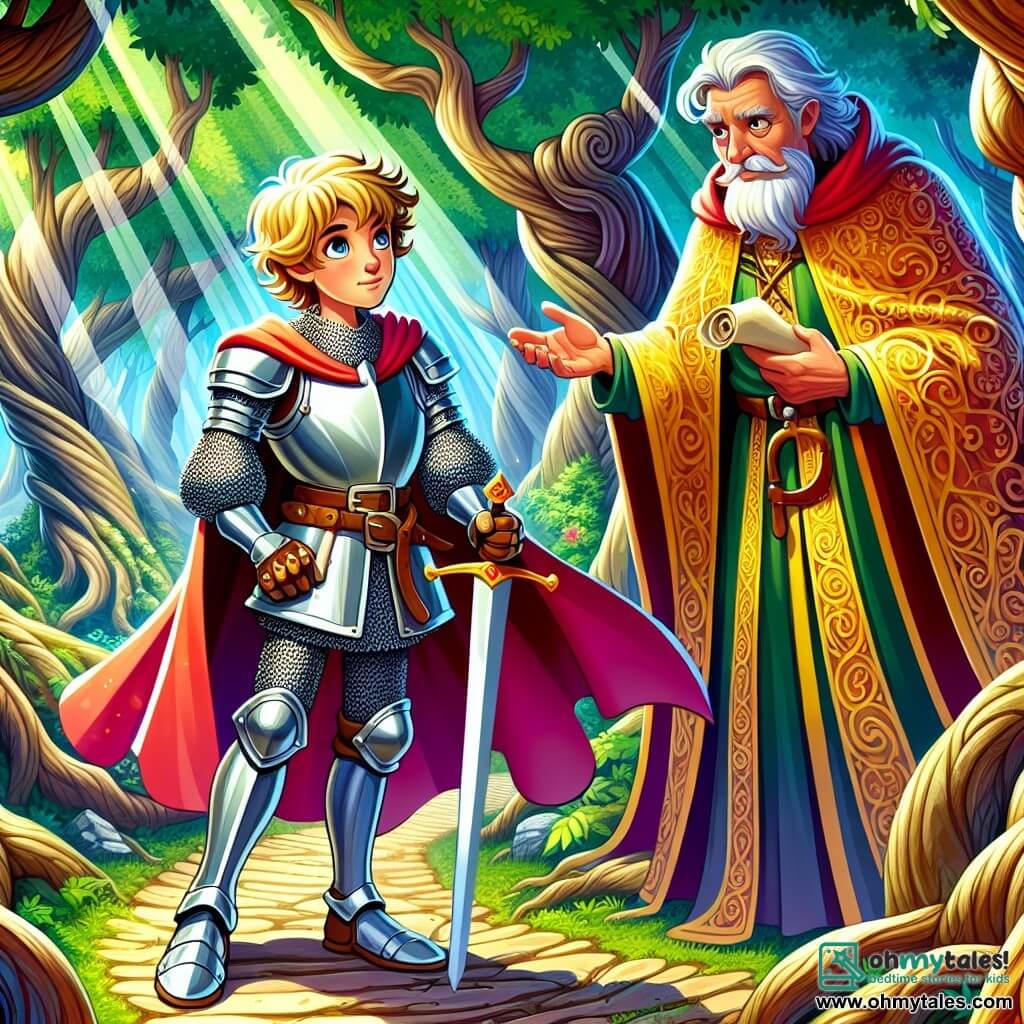 💬 The Knight and the Forgotten Prophecy | Knight's story | 9-10 years ...