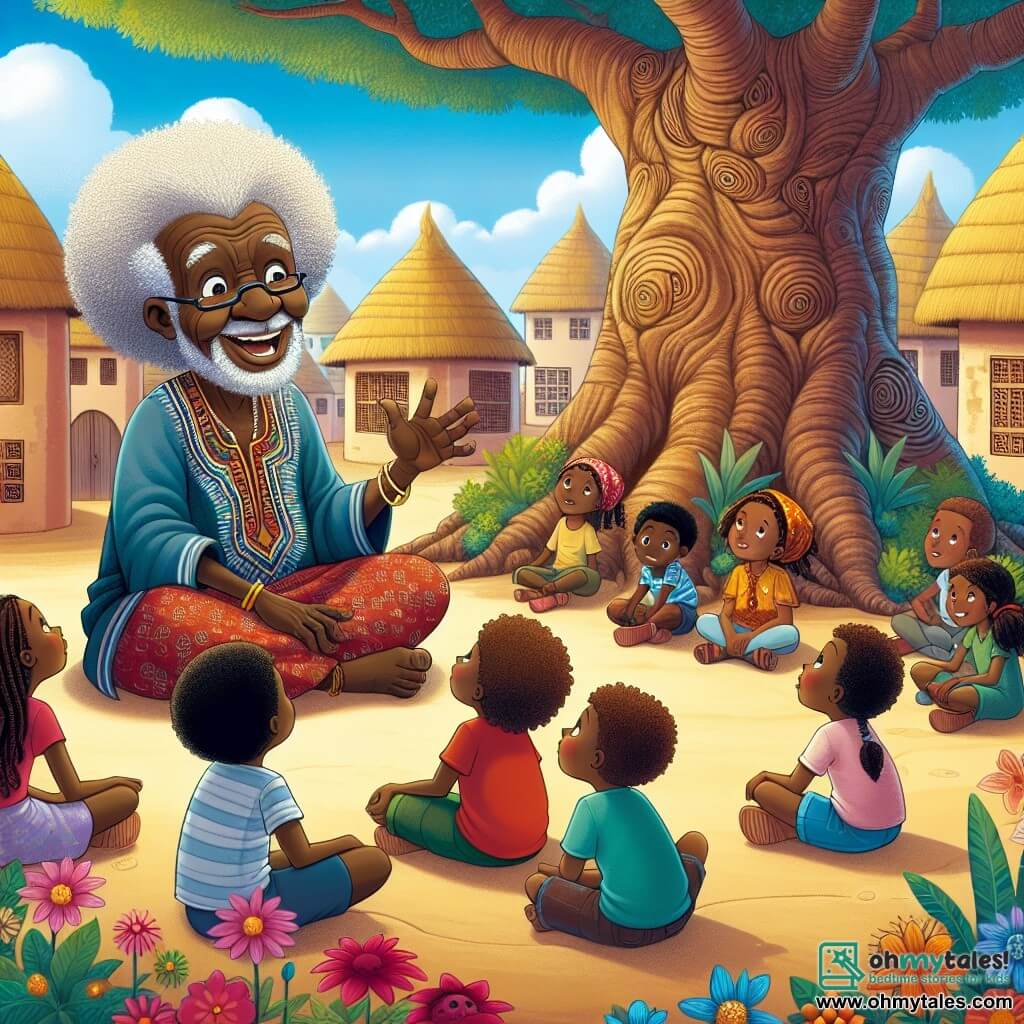 Whispers of the Baobab | African tale | 3-4 years old | Tale