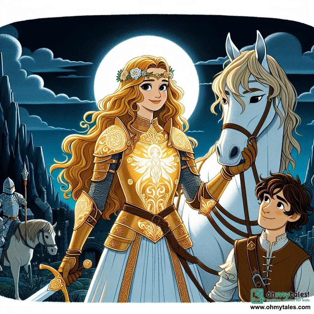 🎧 The Riddle of the Brave Knightess | Knight's story | 5-6 years old ...