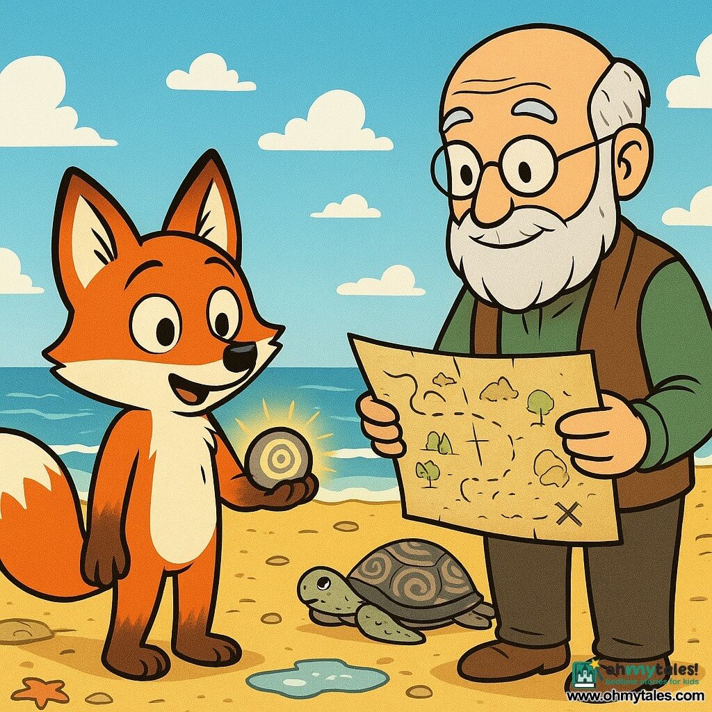 🎧 The fox, the librarian, and the spiral stone | Hidden treasure story ...
