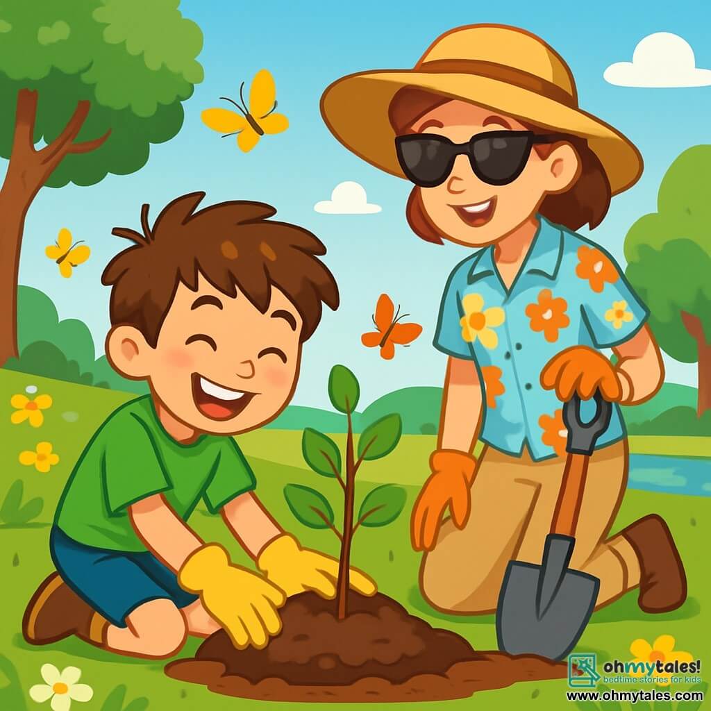 Joe's Green Adventure | Story about ecology | 7-8 years old ...