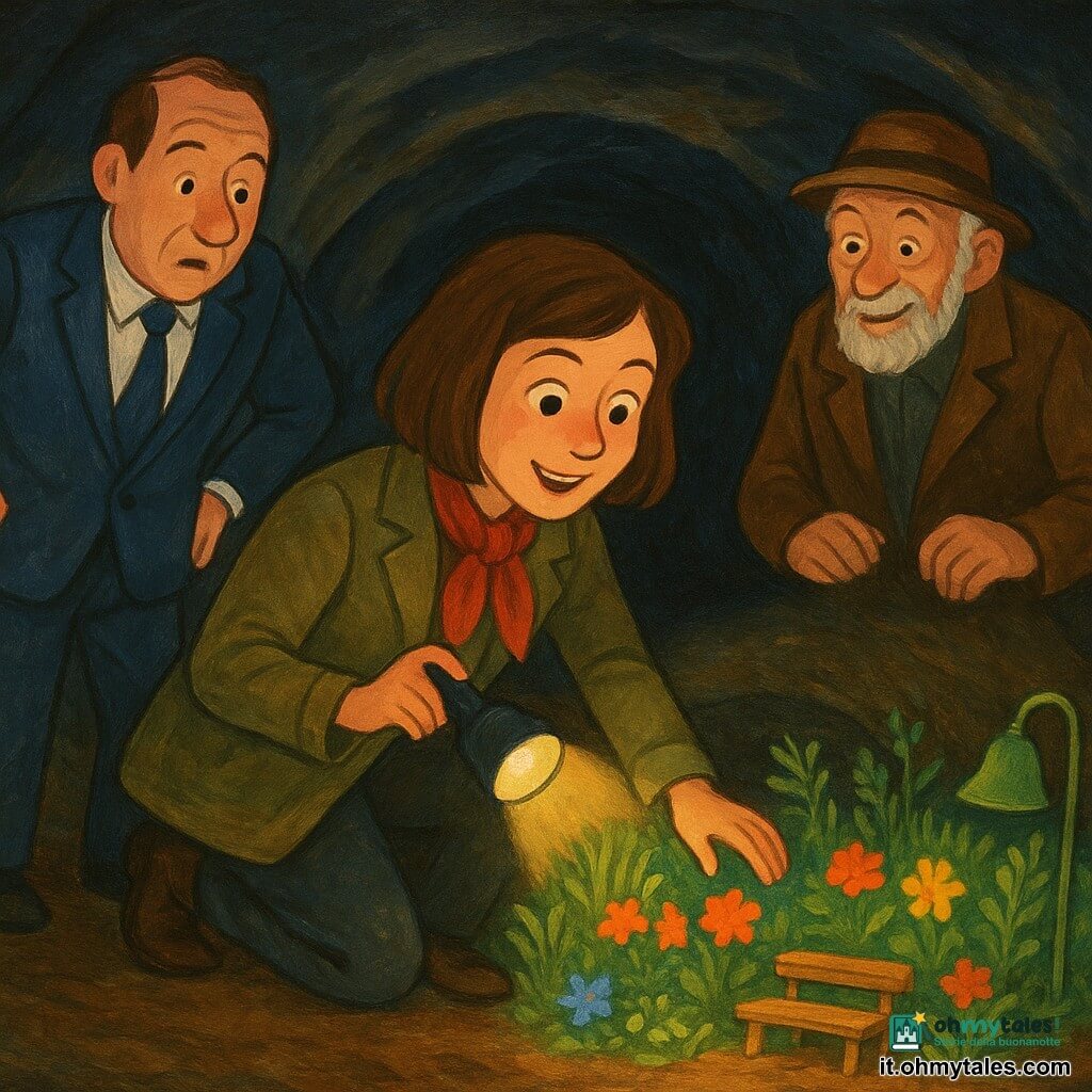 Il giardino magico e il misterioso sotterraneo | Storia di detective ...