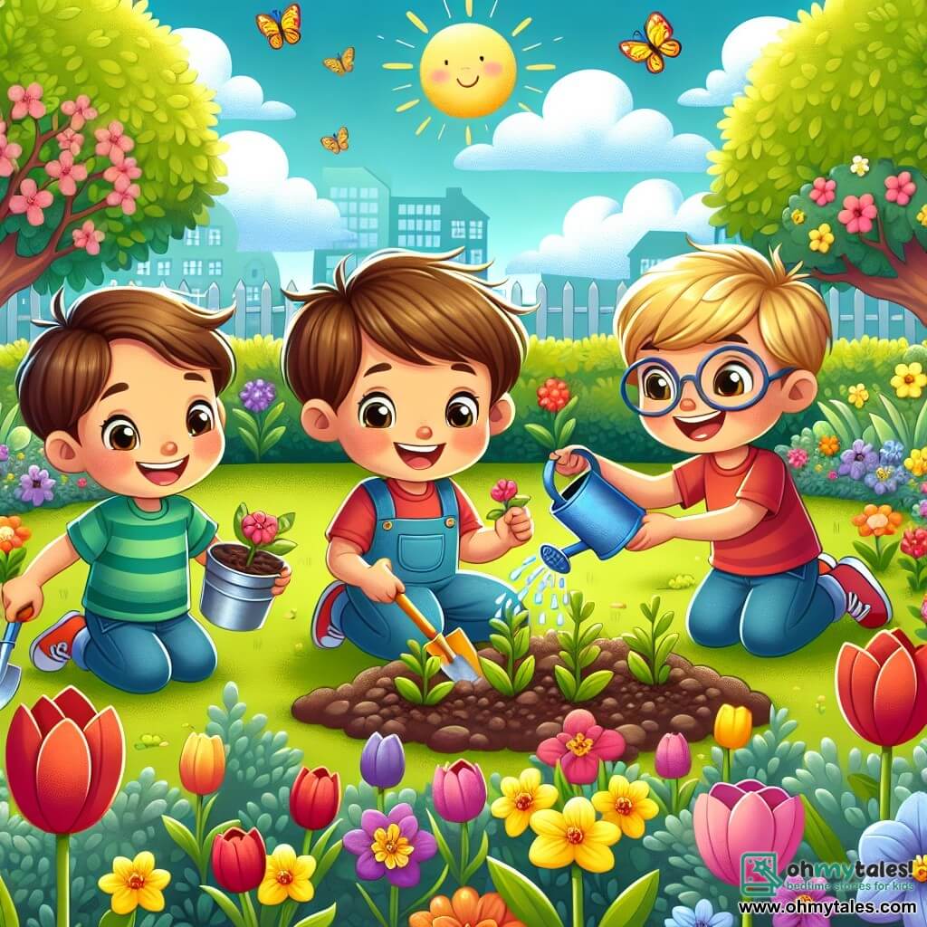 Jamie and the Enchanted Spring Adventure | Story about spring | 7-8 ...