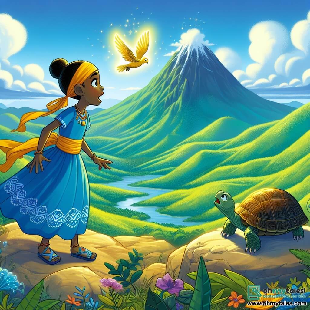 Amina and the River's Magic | African tale | 5-6 years old | Tale