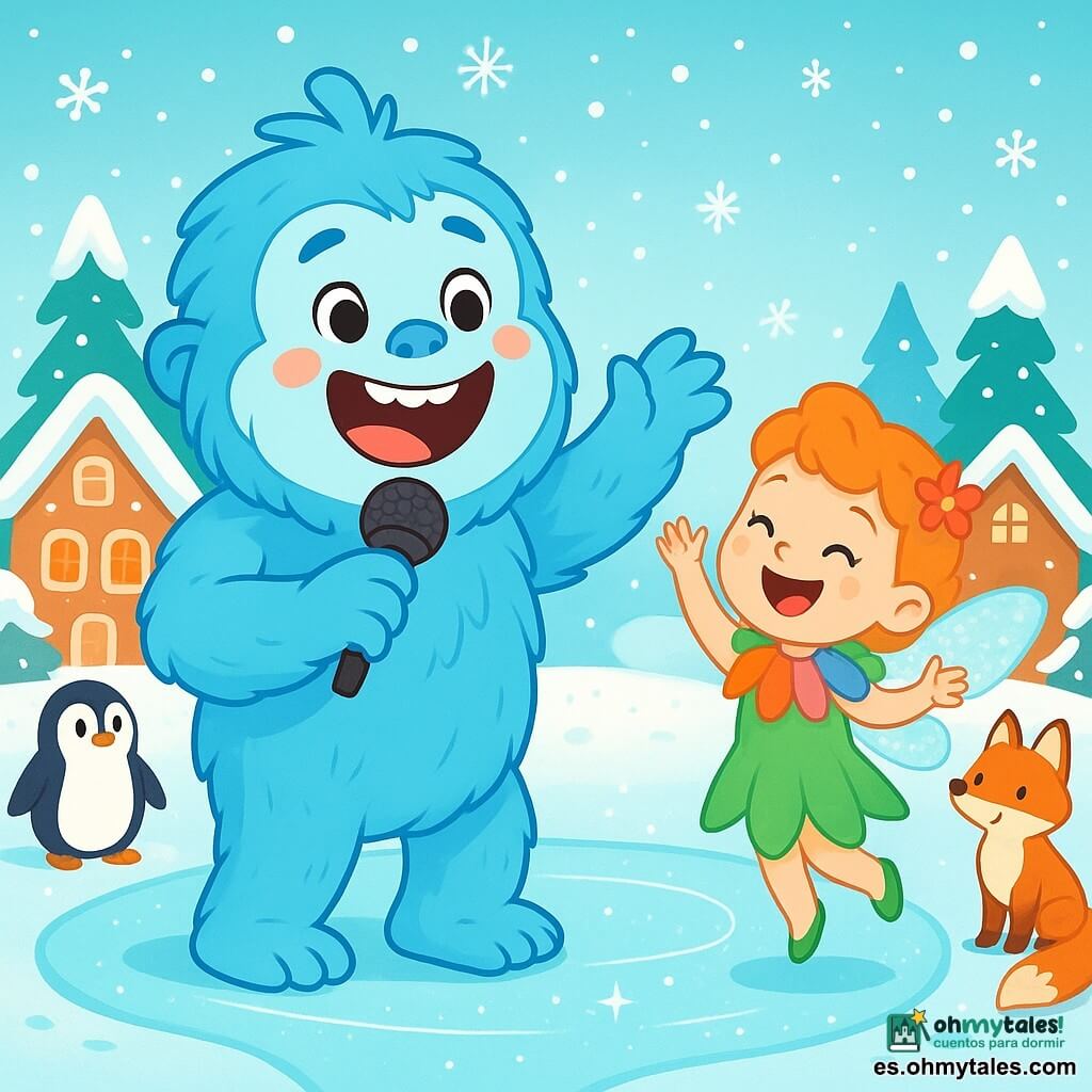 El coro loco de Táctico, el yeti cantante | Cuento de criatura ...
