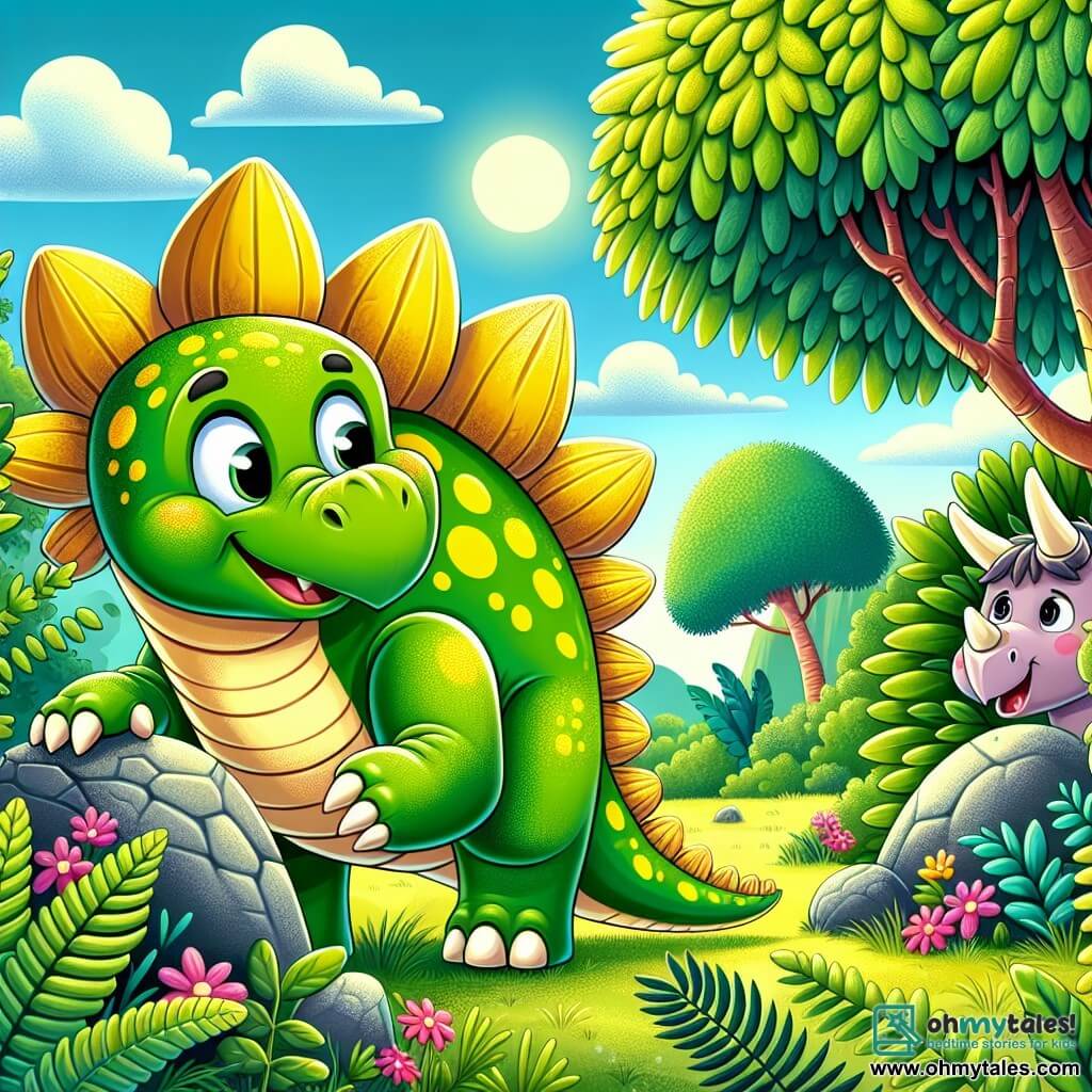 Spike and Tilly's Hide-and-Seek Adventure | Dinosaur story | 1-2 years ...