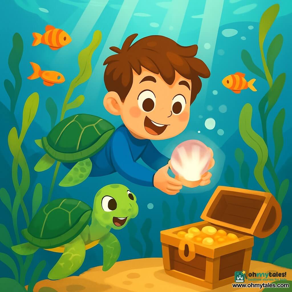 Oliver and the underwater treasure of kindness | Underwater travel ...