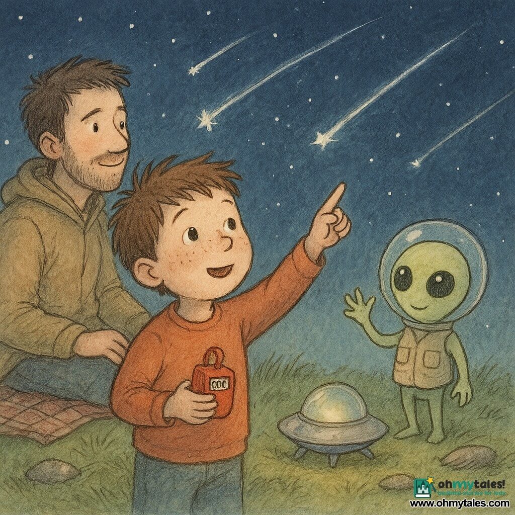 Leo and the Little Meteor Keeper | Alien story | 5-6 years old ...