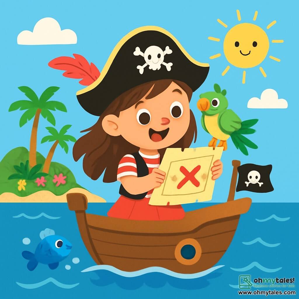 🎧 Captain Lily and the Treasure of the Lost Ship | Pirate story | 1-2 ...