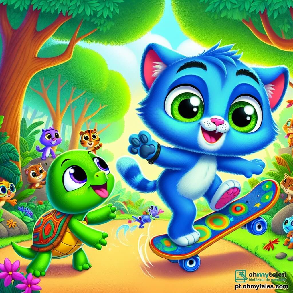 Skate e Amizade na Floresta | História sobre o esporte | 9 a 10 anos ...