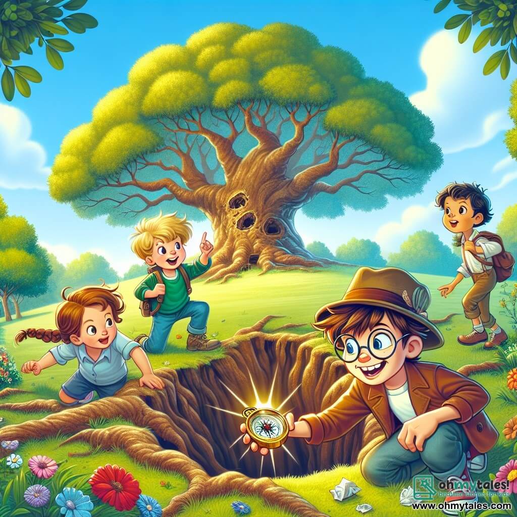 🎧 The Compass Quest | Story of little detectives | 11-12 years old ...