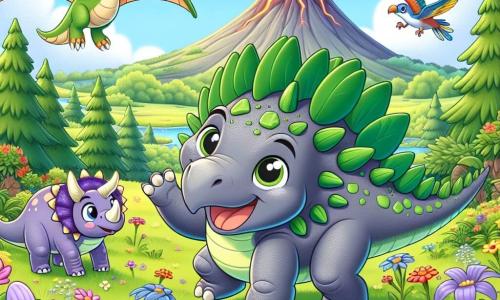 The Adventure of Tilly and Friends | Dinosaur story | 3-4 years old ...