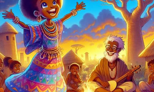 Kofi și coșul cu semințe | Poveste africană | 7/8 ani | Basm