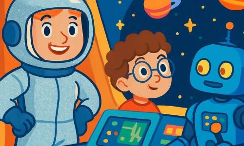 The Bubble Adventure of Starfly and Max | Space travel story | 3-4 ...