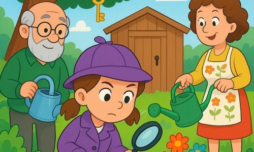 The Mystery of the Blue Ribbon Book | Detective story | 5-6 years old ...