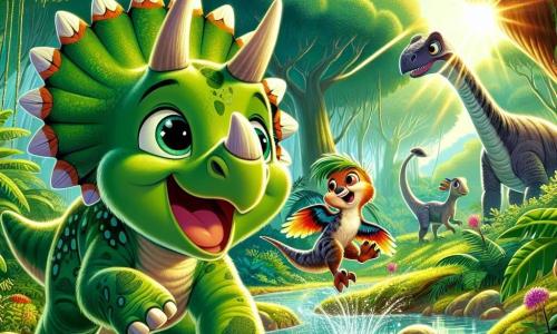 The Friendly T-Rex and the Mysterious Egg | Fantastic story | 3-4 years ...