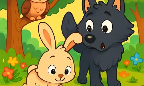 🎧 Little Red and the Kind Wolf | Big bad wolf | 5-6 years old | Audio ...