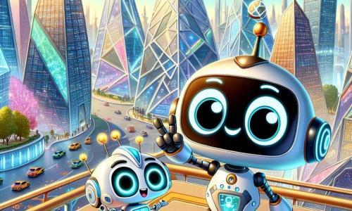 🎧 La Aventura del Robot Perdido | Cuento de ciudad futurista | 5/6 años ...