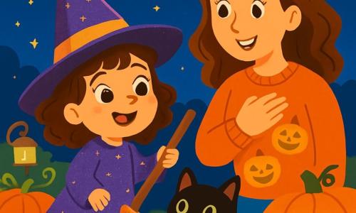 Halloween Stories for children aged 3-4 years old | Oh My Tales