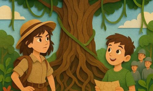 El misterio de la cueva luminosa | Cuento de explorador | 7/8 años ...