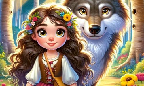 Anna und der geheimnisvolle Wolf | Großer böser Wolf | 7/8 Jahre | Märchen