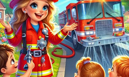 Fred the Brave: A Firefighter's Day of Adventure | Firefighter Story ...