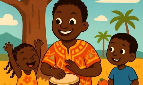 Ama and the river song | African tale | 1-2 years | Tale