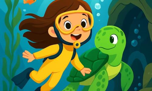 Oliver and the underwater treasure of kindness | Underwater travel ...