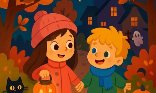 Halloween Stories for children aged 3-4 years old | Oh My Tales