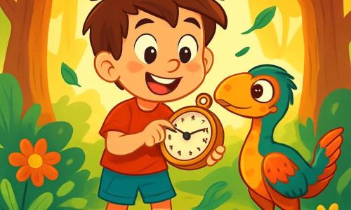 O ratinho e o relógio das canções | História de viagem no tempo | 5 a 6 ...