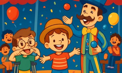 benji and the circus of giggles | Circus story | 5-6 years old | Funny ...