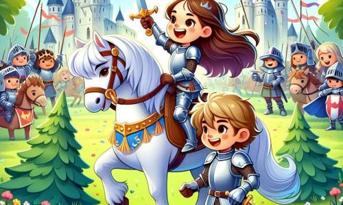 💬 De Dappere Ridder Elise en het Magische Zwaard | Avonturenverhaal | 5 ...