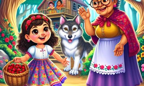 The Kind Wolf's Secret | Tale | 3-4 years old | Big bad wolf