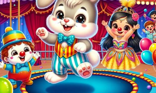 adventures under the big red circus tent | Circus story | 3-4 years old ...