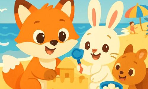 Little bunny’s sunny summer adventure | Story about summer vacation | 1 ...